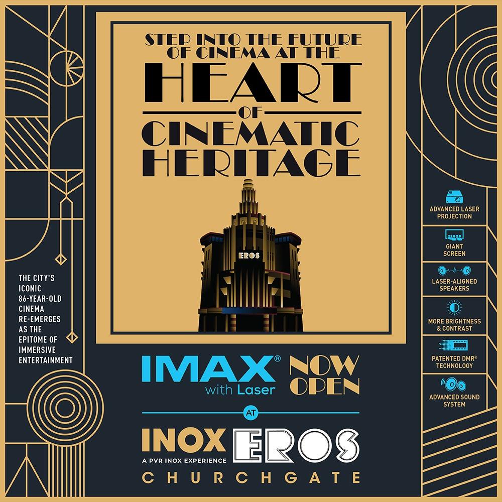 BOMBAY'S EROS CINEMA REOPENS | 9 February, 2024 - Film Information